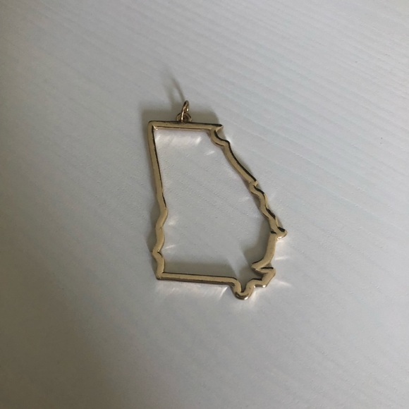 Jewelry | Gold Georgia Charm | Poshmark